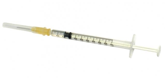 Safe sharps disposal in the home