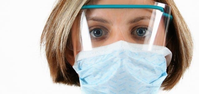 Preventing blood and body fluid splashes and splatters