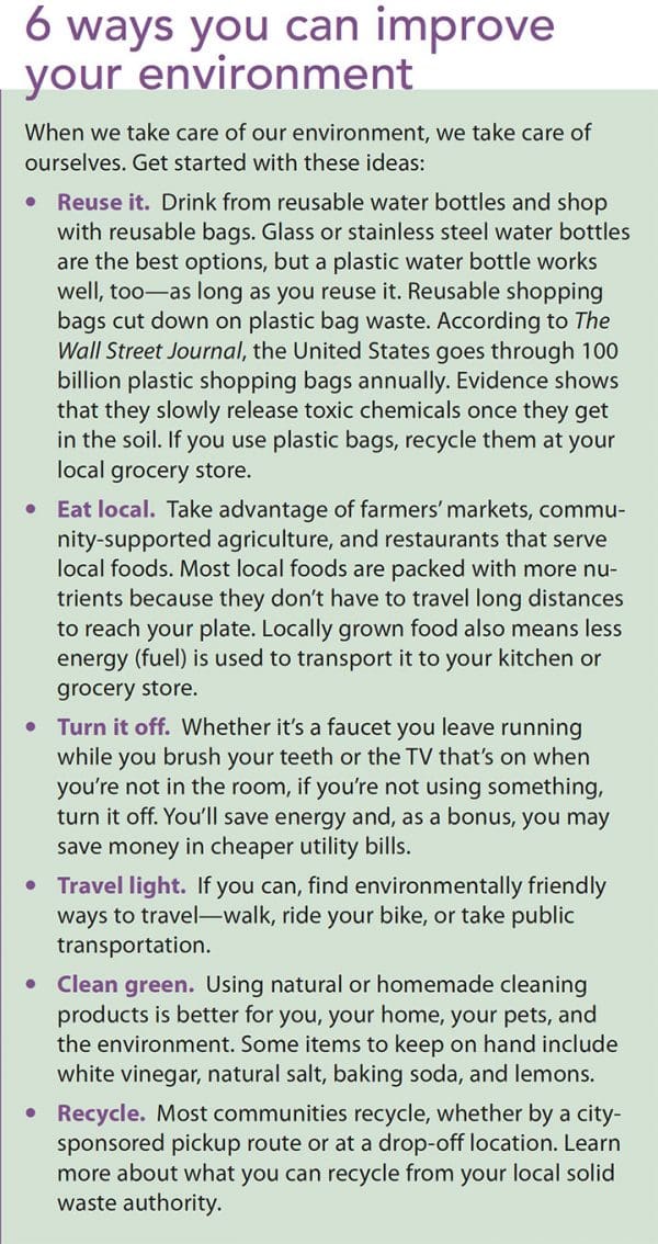 Environmental wellness - American Nurse