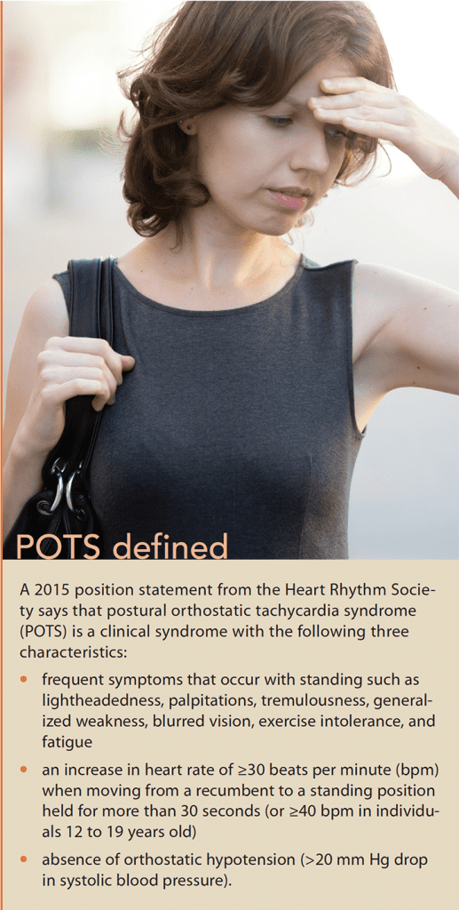 Postural orthostatic tachycardia syndrome