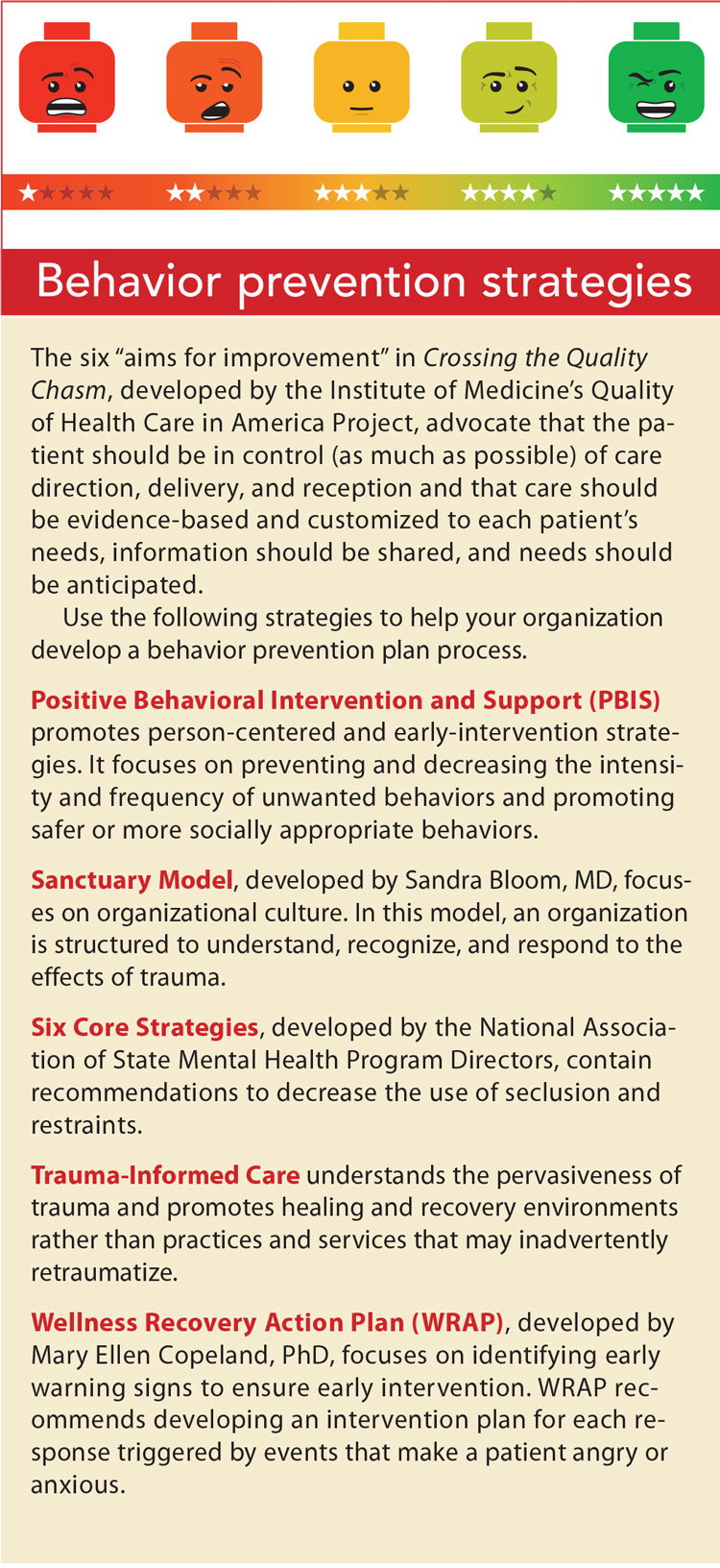 Early intervention can prevent behavior escalation