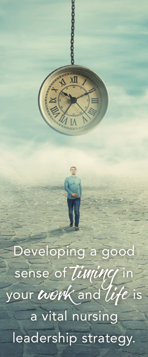 Leadership challenge: The role of timing in work and life