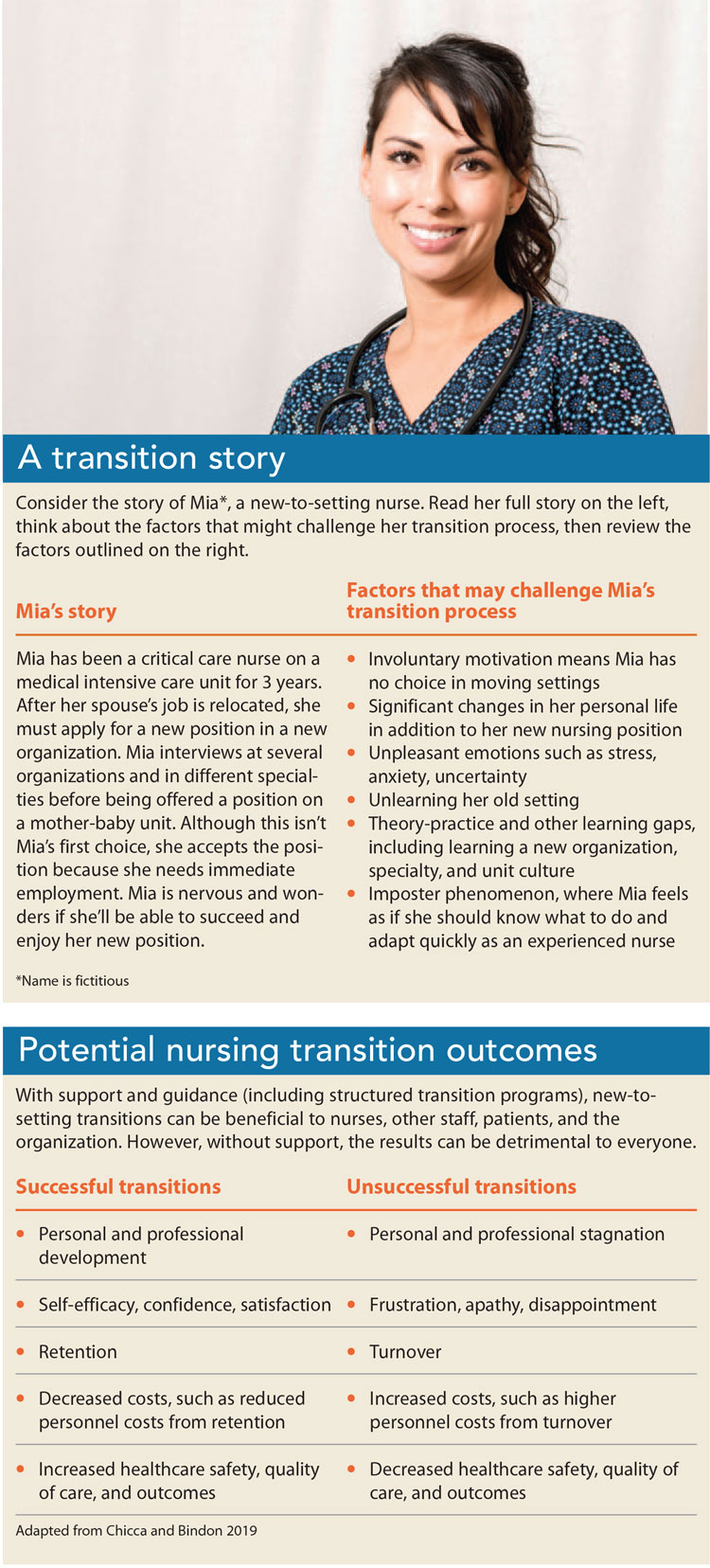 The new-to-setting nurse: Understanding and supporting clinical transitions