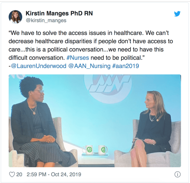 American Nurse welcomes the "Relentless School Nurse," Robin Cogan