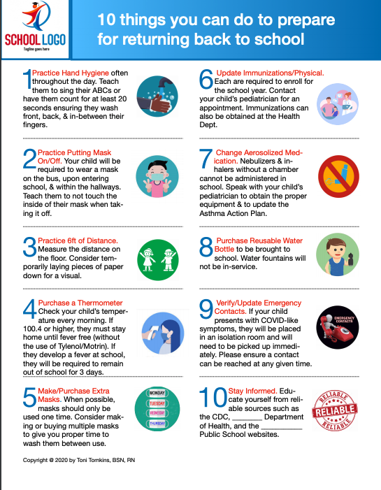 10 things parents can do now to help prepare children for returning to ...