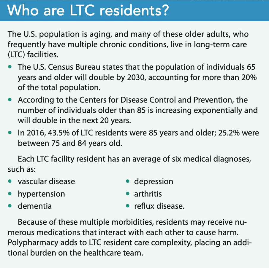 Implementing evidence-based practice in long-term care