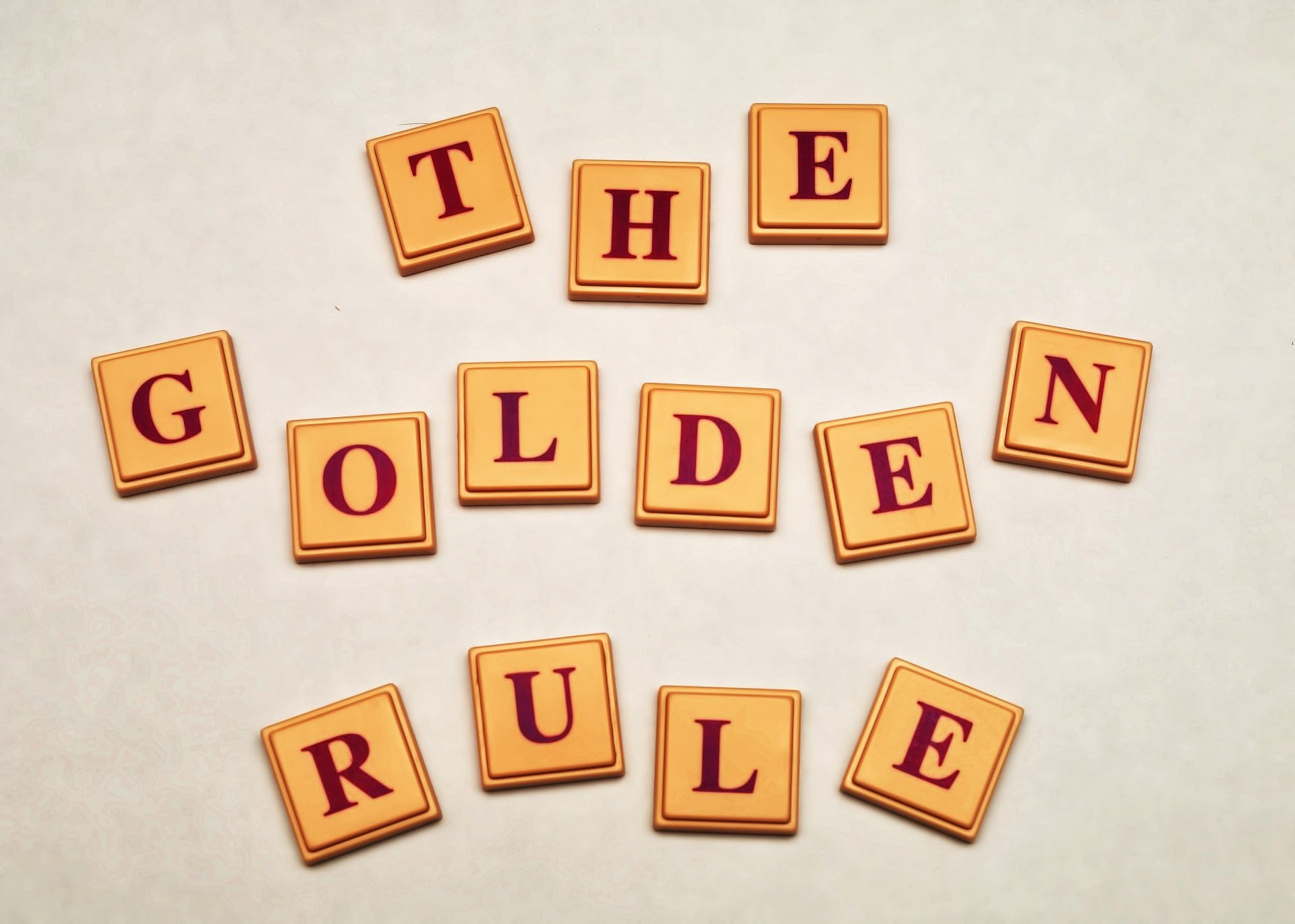 The Golden Rule - one country, one people, one government
