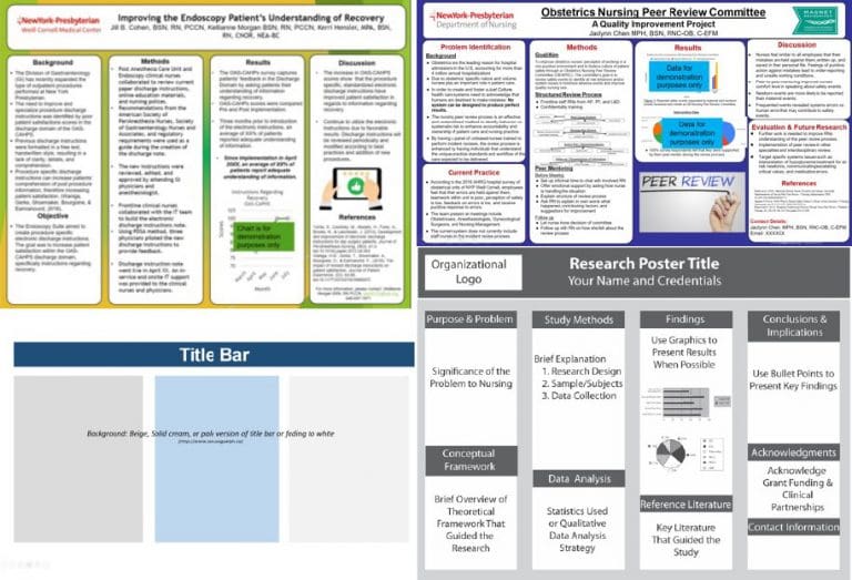 Poster presentations: creating a compelling offering for colleagues