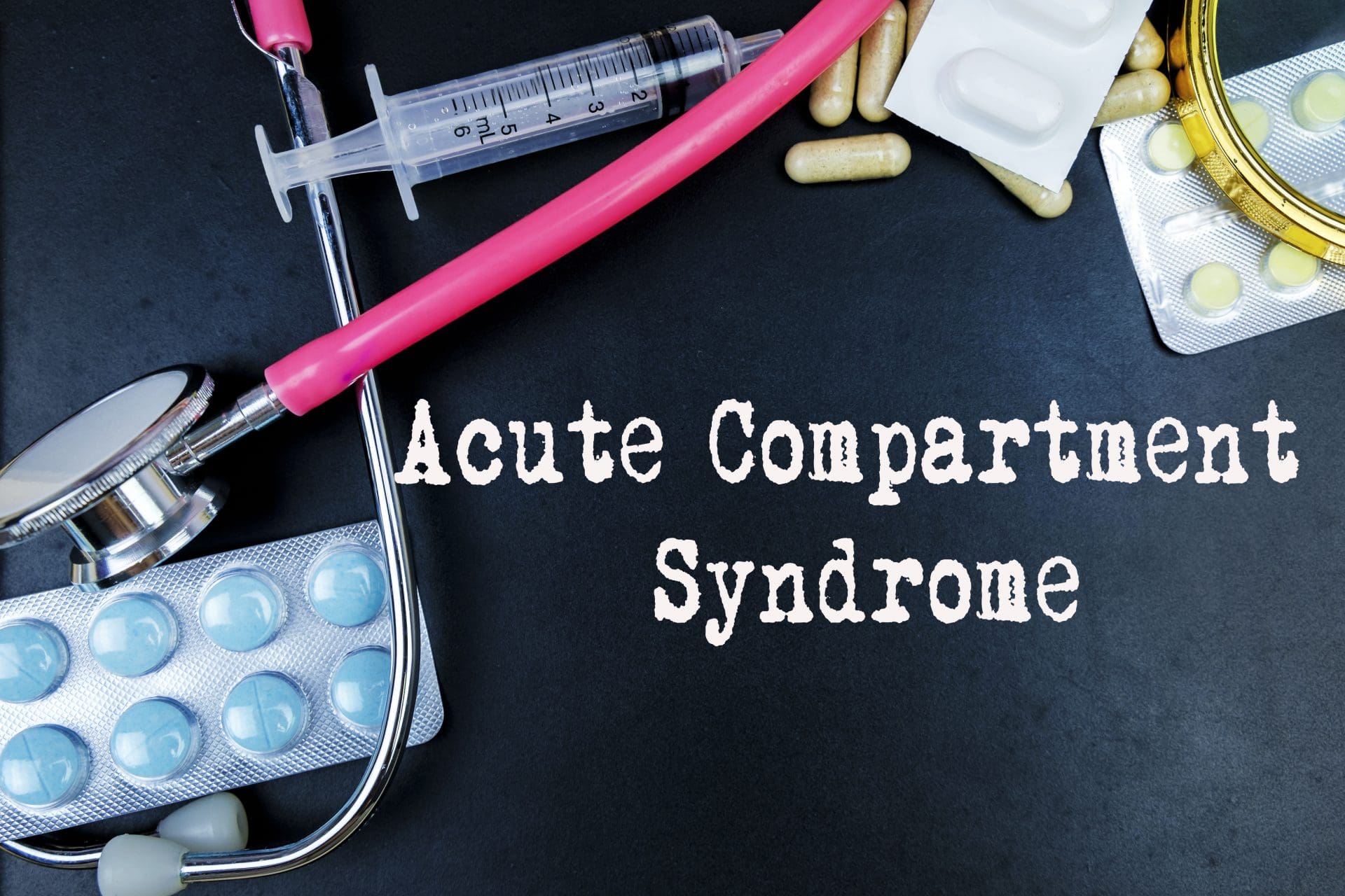 ACS: why early detection of acute compartment syndrome is crucial