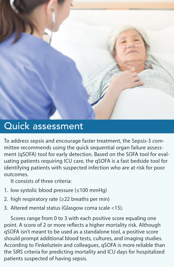 Sepsis identification: a race against time - American Nurse
