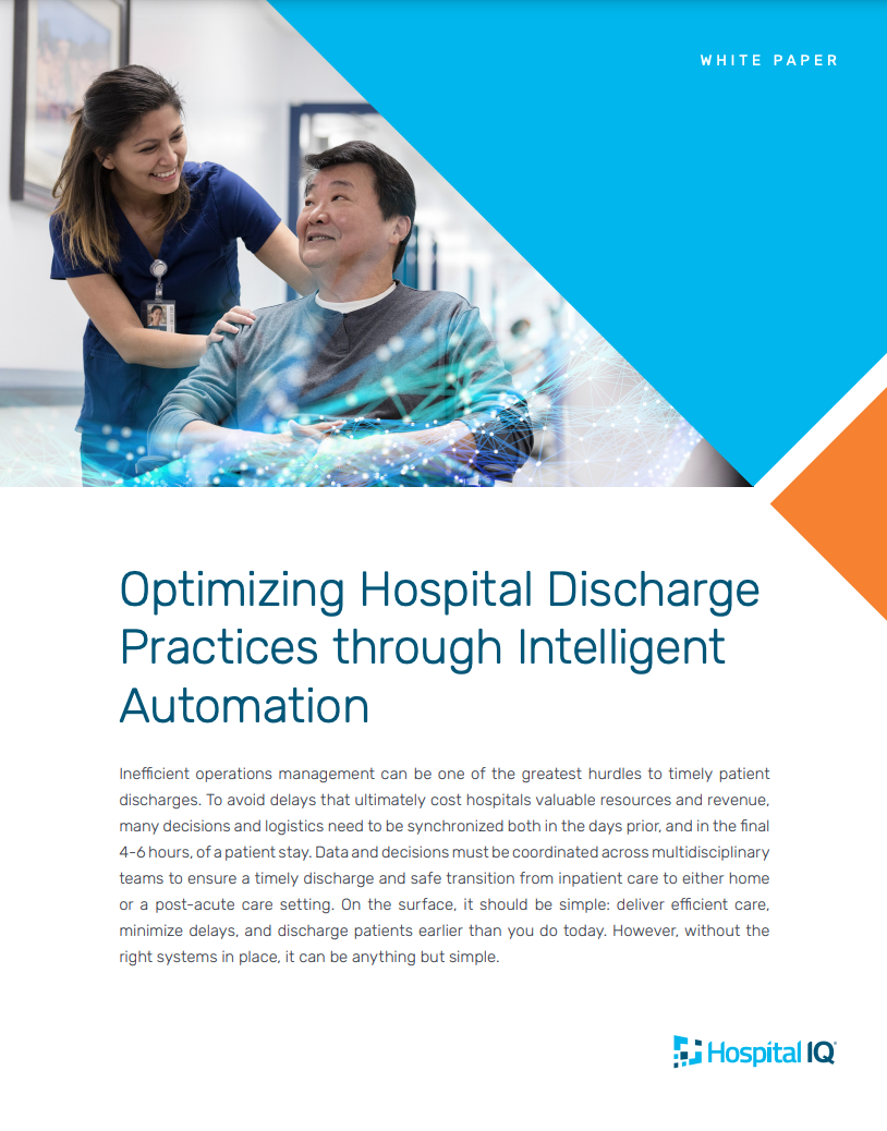 Optimizing Hospital Discharge Practices through Intelligent Automation ...