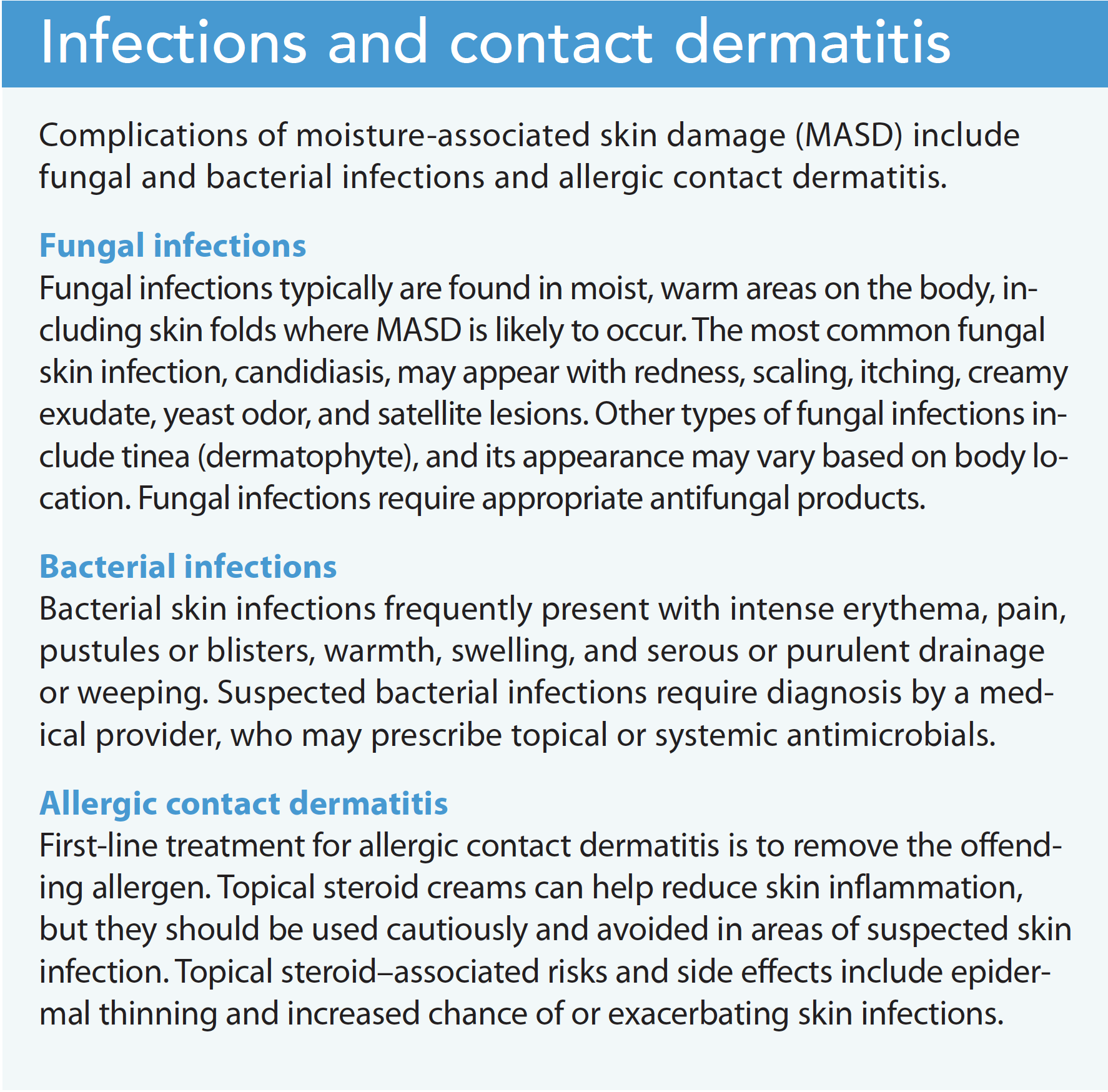 Moisture-associated skin damage: The basics