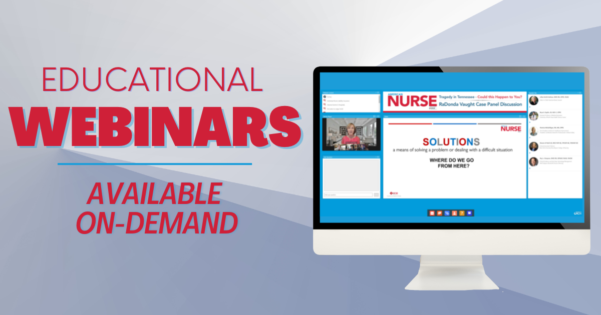 Webinars - American Nurse