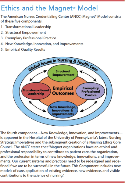 Nursing ethics and shared governance model