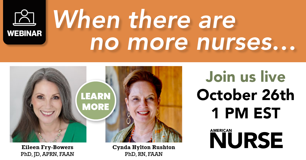 When there are no more nurses...a discussion to empower nurses to build ...