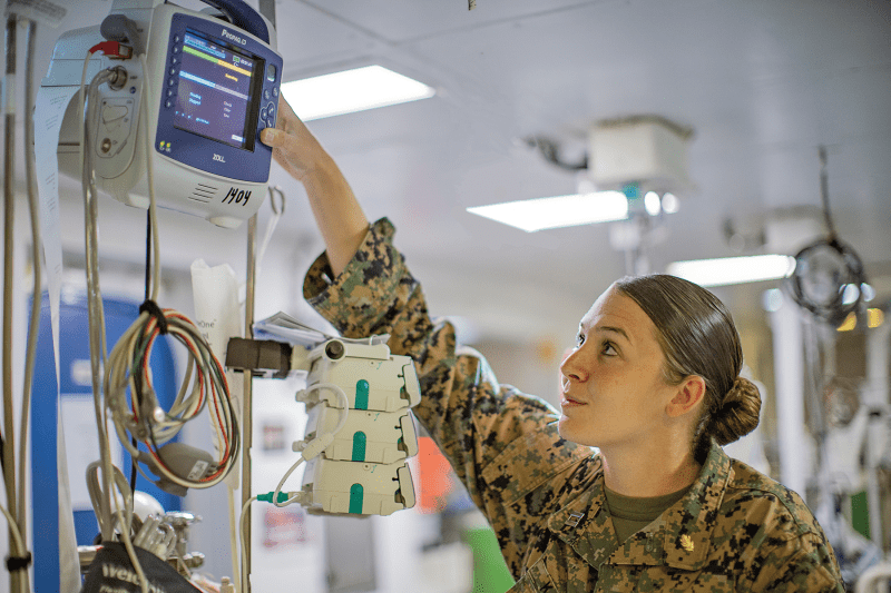 U.S. Navy nursing: Service beyond the shore